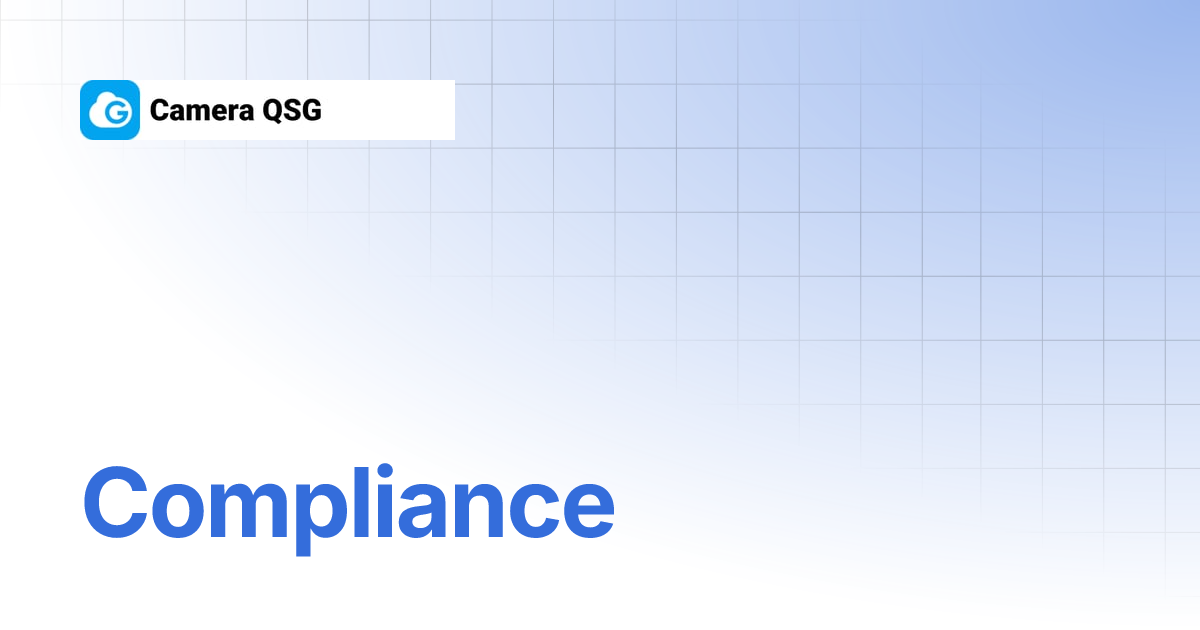Compliance | ECC100 QSG