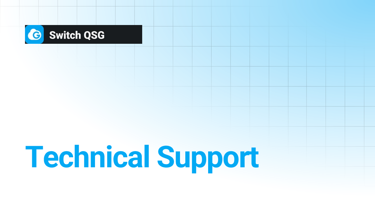 Technical Support | ECS2510FP QSG